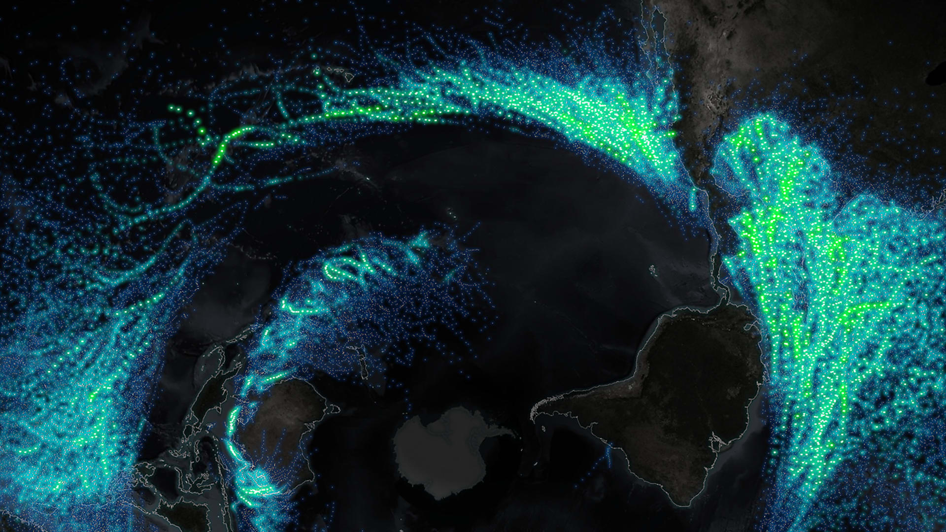 Eye-Catching Map Visualizes 150 Years Of Hurricanes - Fast Company