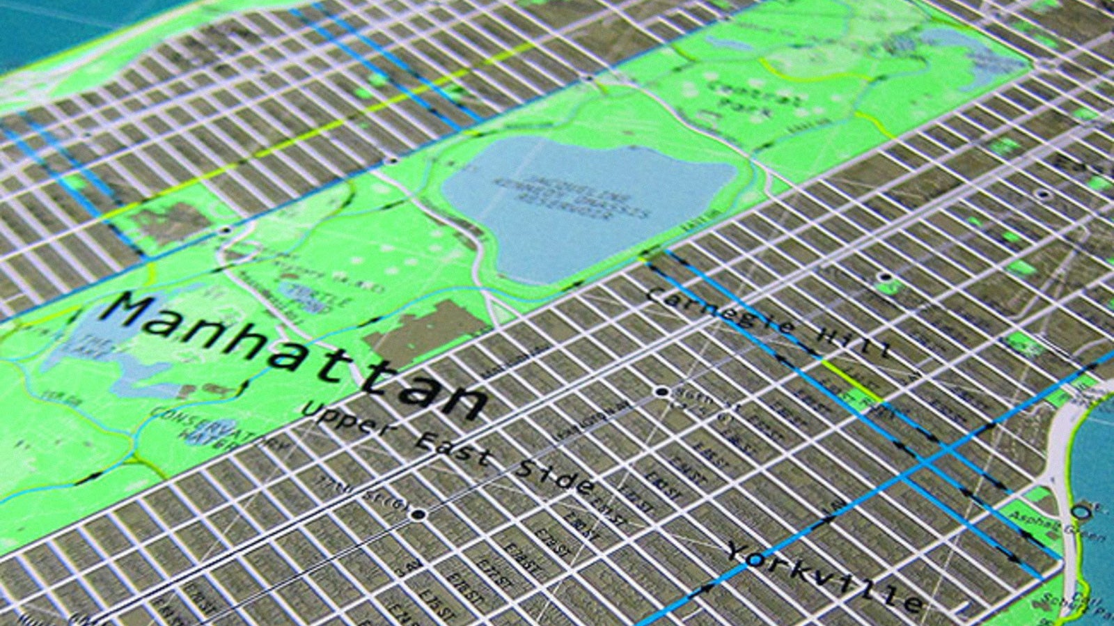 See A Beautiful, Data-Enriched Map of New York City - Fast Company