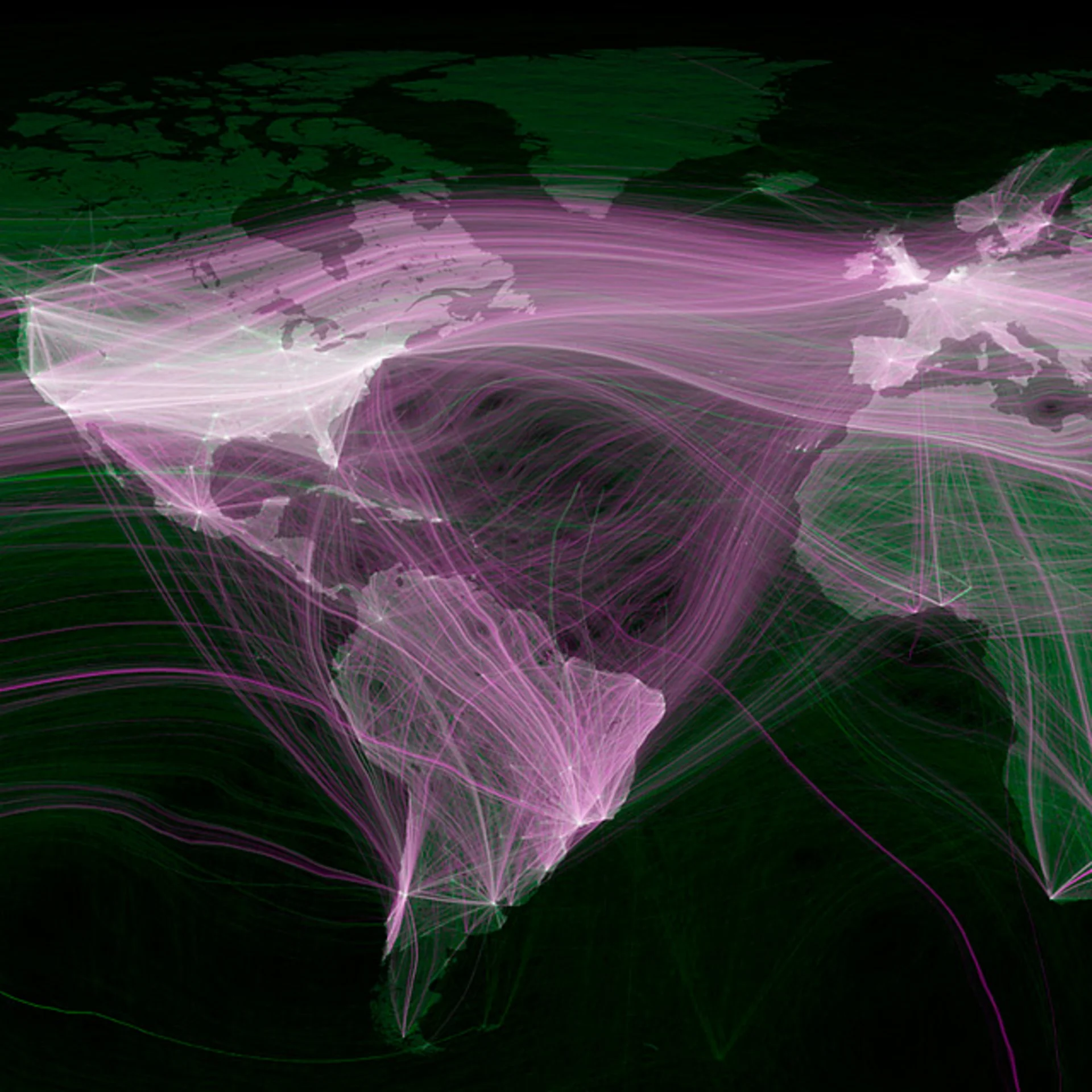 Infographic Of The Day: Mapping The World's Tweet Networks - Fast Company