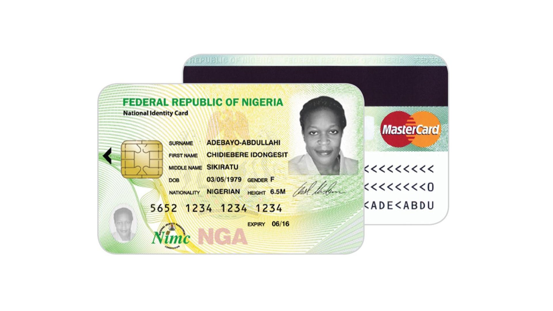 Nigeria's Futuristic National ID Cards Are Also Debit Cards - Fast Company