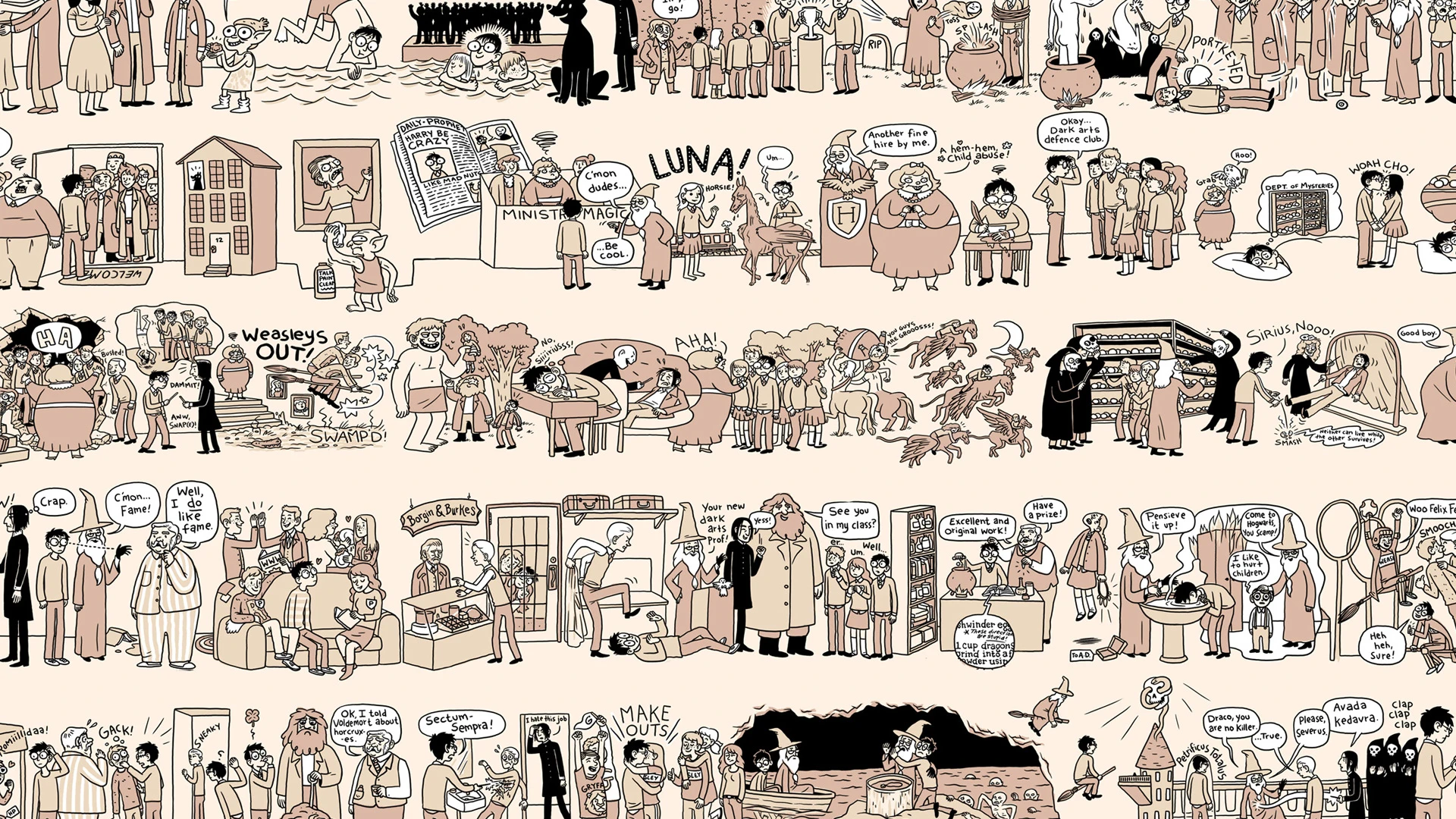 Infographic: The "Harry Potter" Saga, Visualized In One Chart - Fast ...