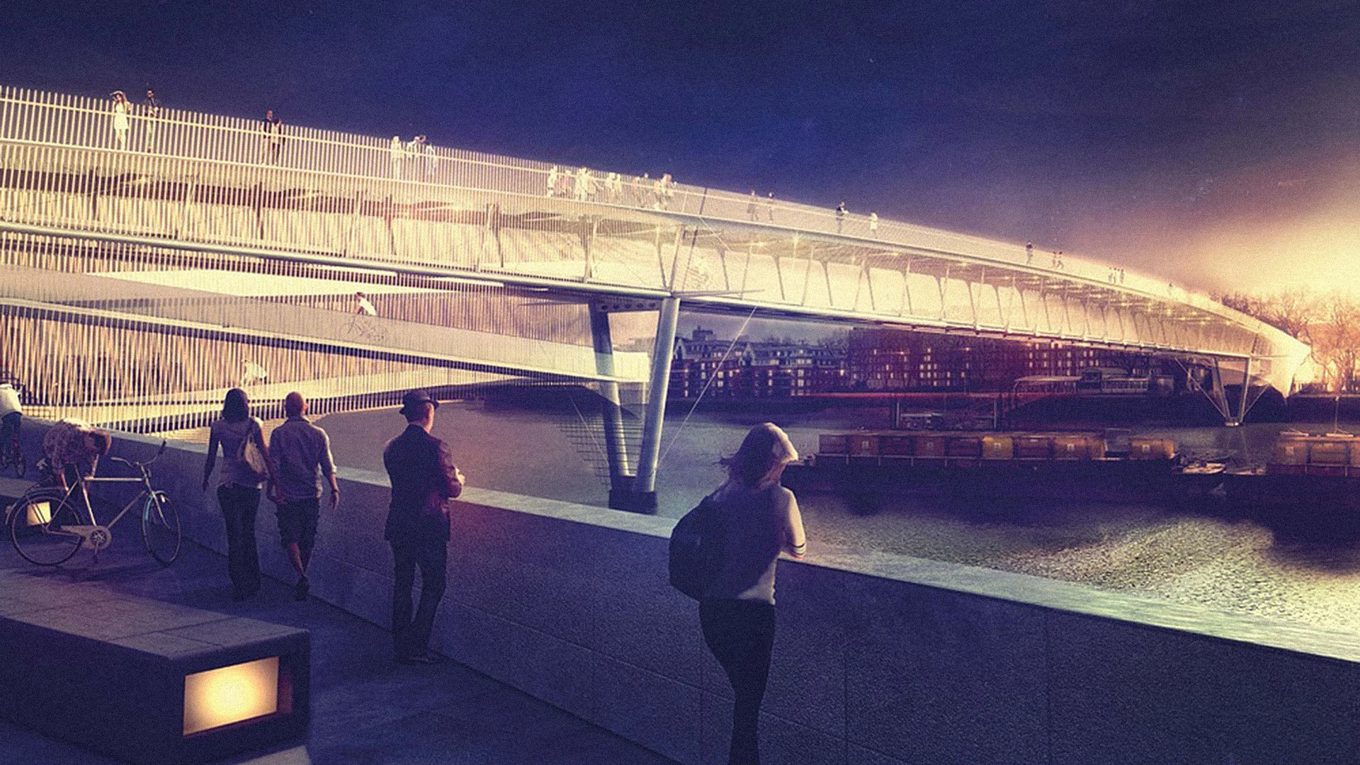 87 Brilliant Designs For A New Pedestrian-Cycling Bridge In London ...