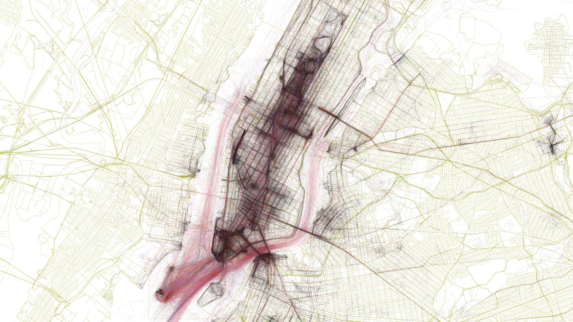 These Pretty City Maps Were Drawn By Our Paths Through Them - Fast Company