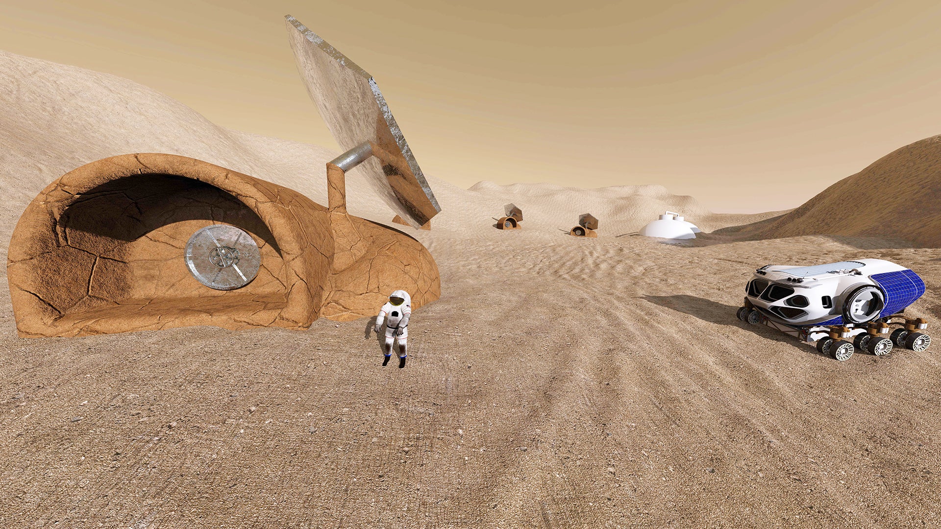 RedWorks Wants To Build Your First Home On Mars - Fast Company