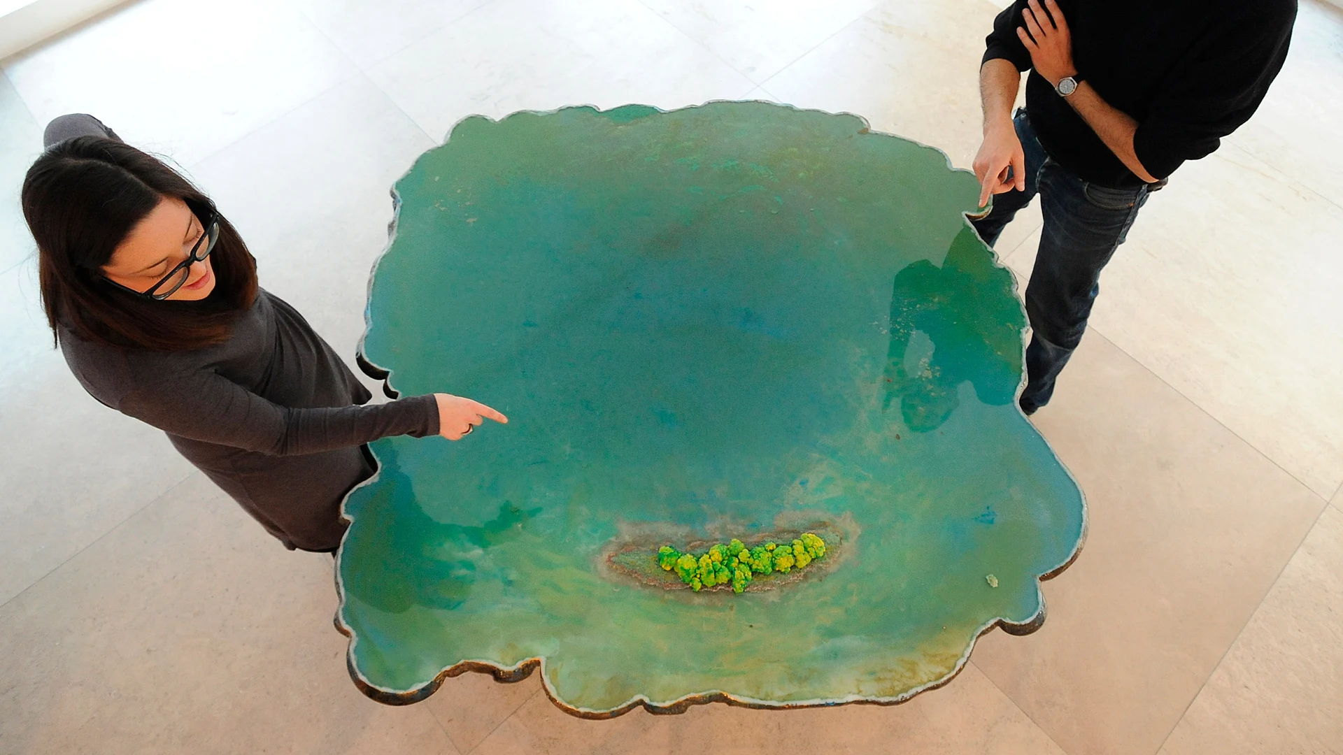 Oceans, Rivers, And Puddles? Nope, These Are Actually Tables Made Of ...
