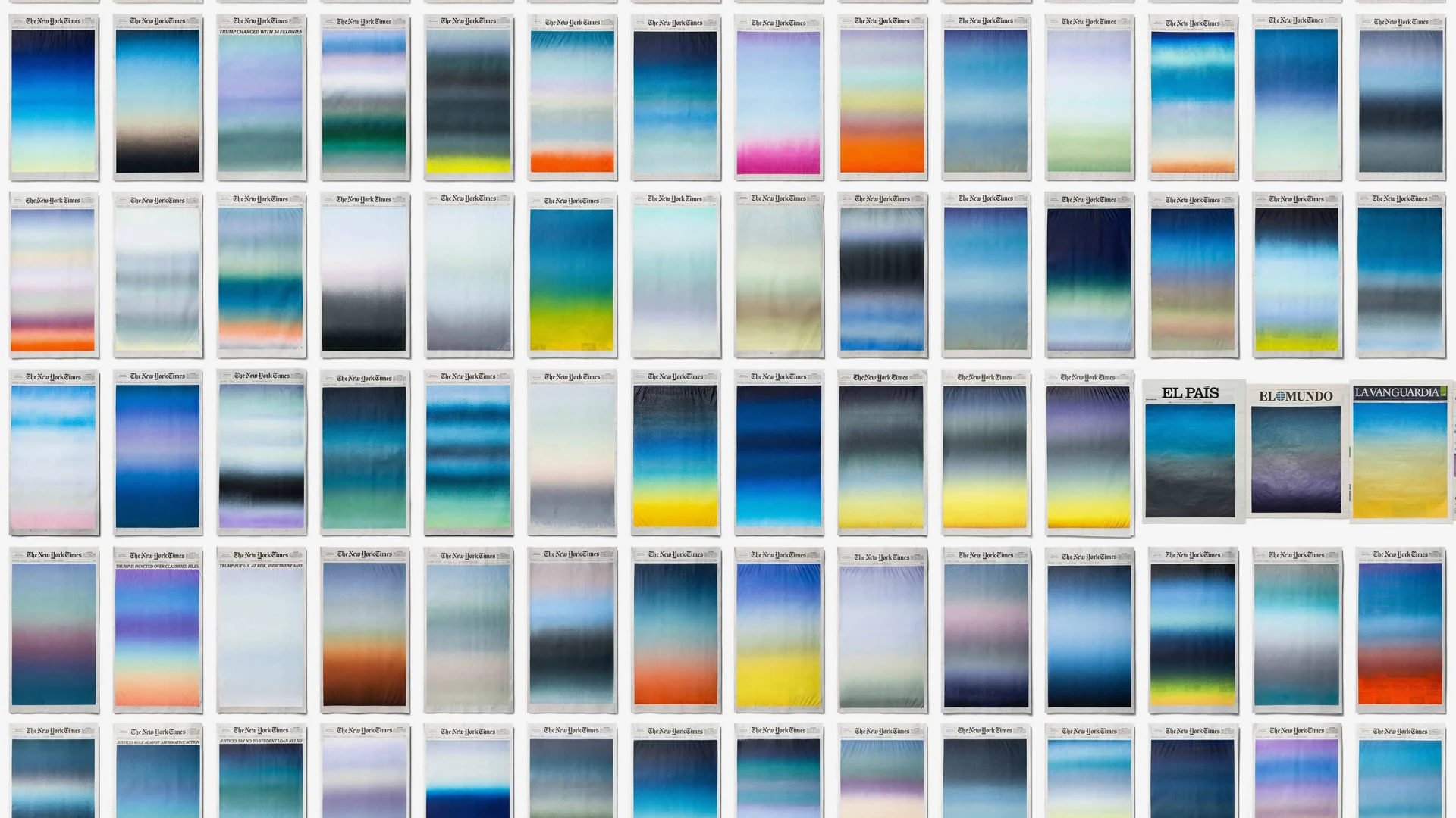 How Sho Shibuya, the artist behind those 'New York Times' sunrises, is making sense of the ...