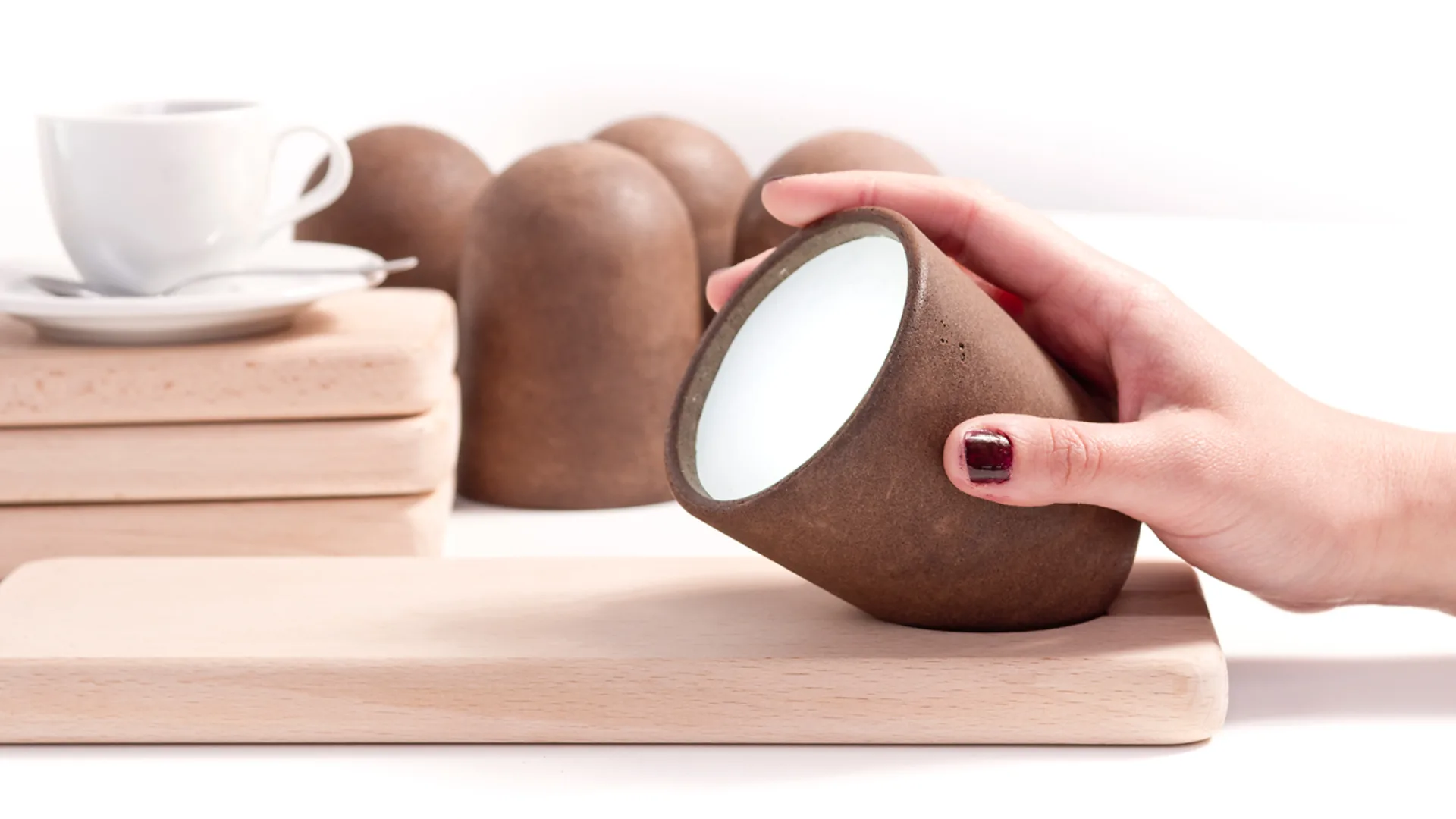 Lamps Made From Coffee Grounds Smell Like Fresh Java - Fast Company