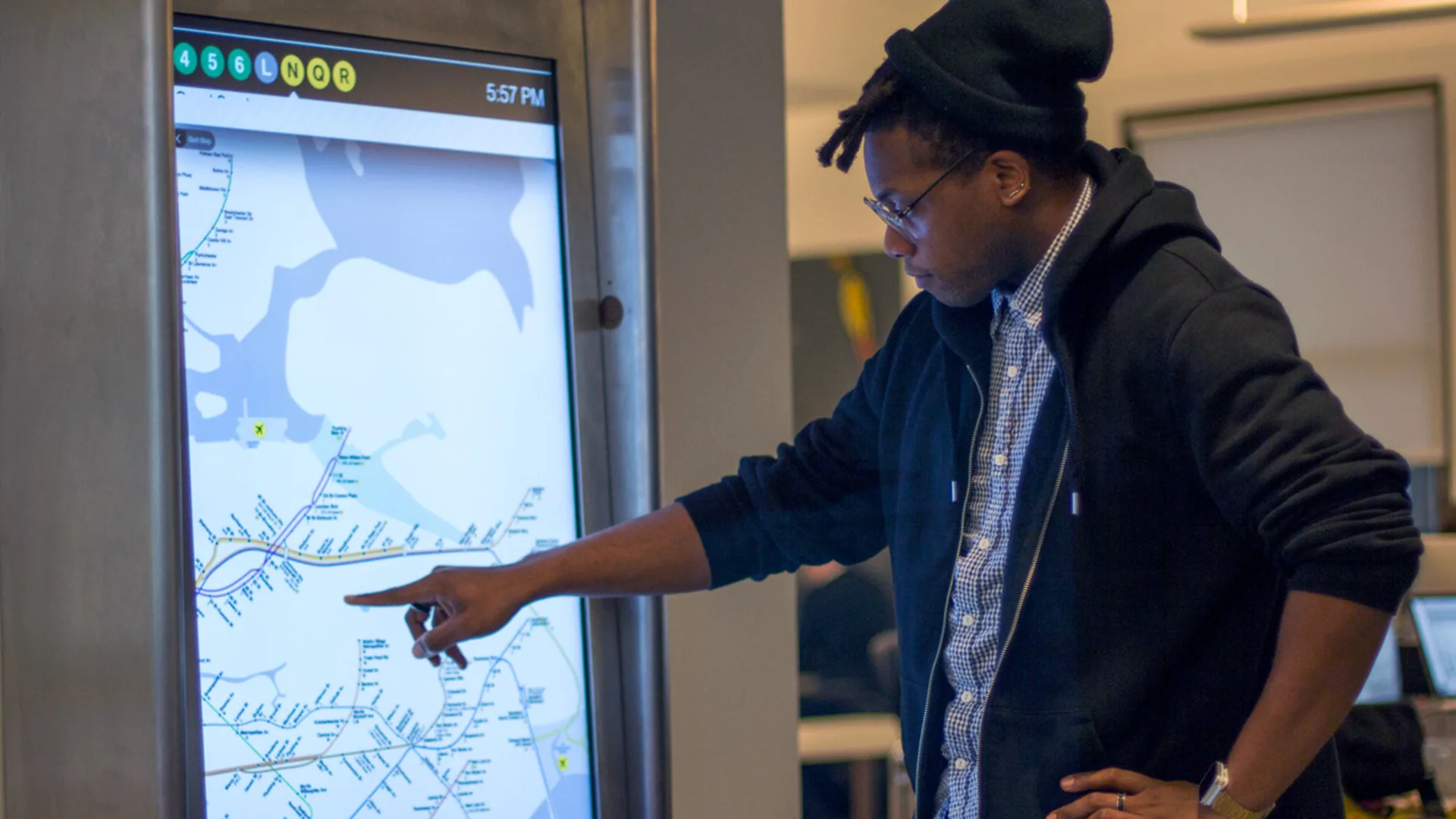NYC Subways Deploy A Touch-Screen Network, Complete With Apps - Fast ...