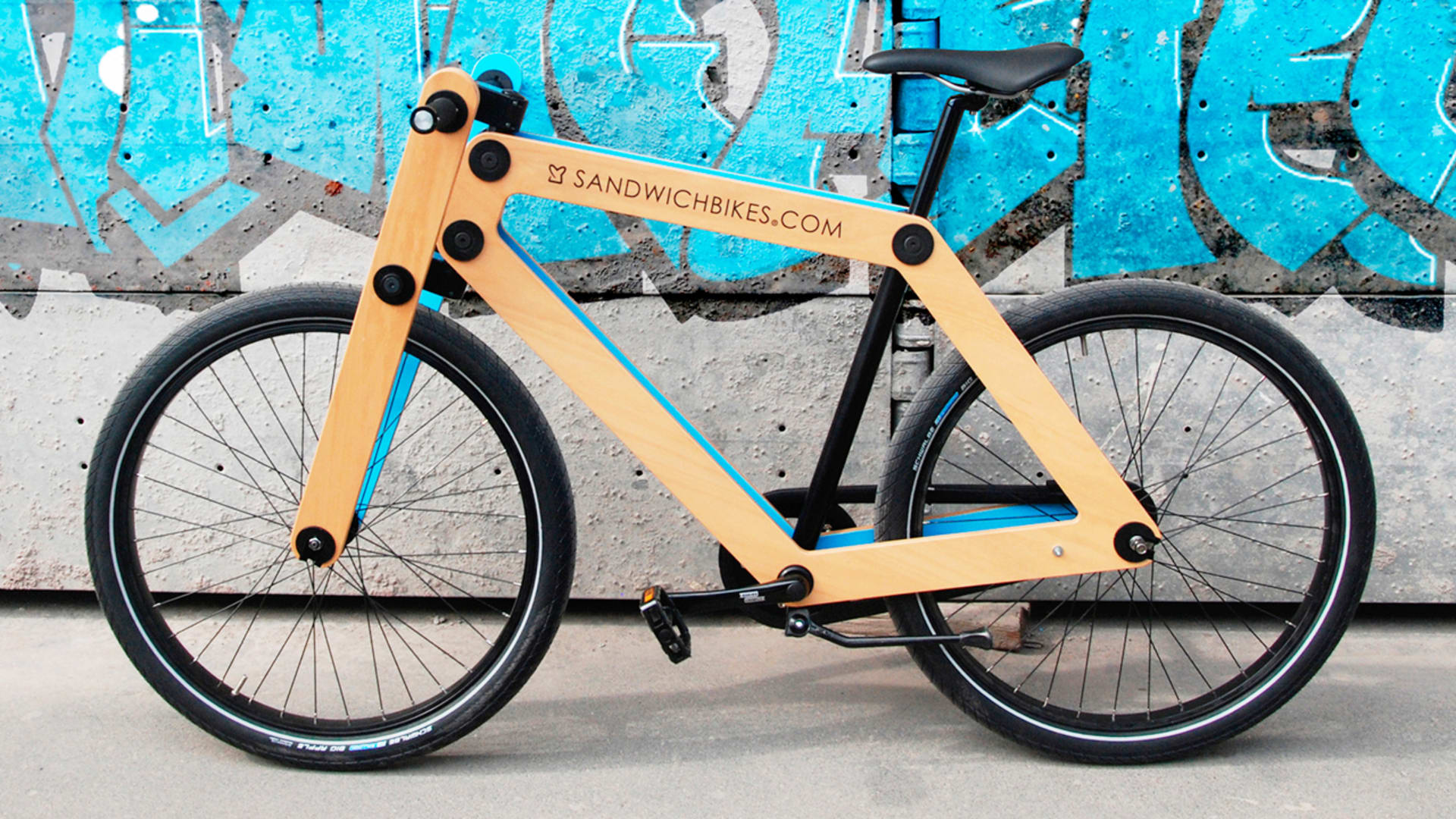 A Flat-Packed Plywood Bike You Put Together Yourself - Fast Company