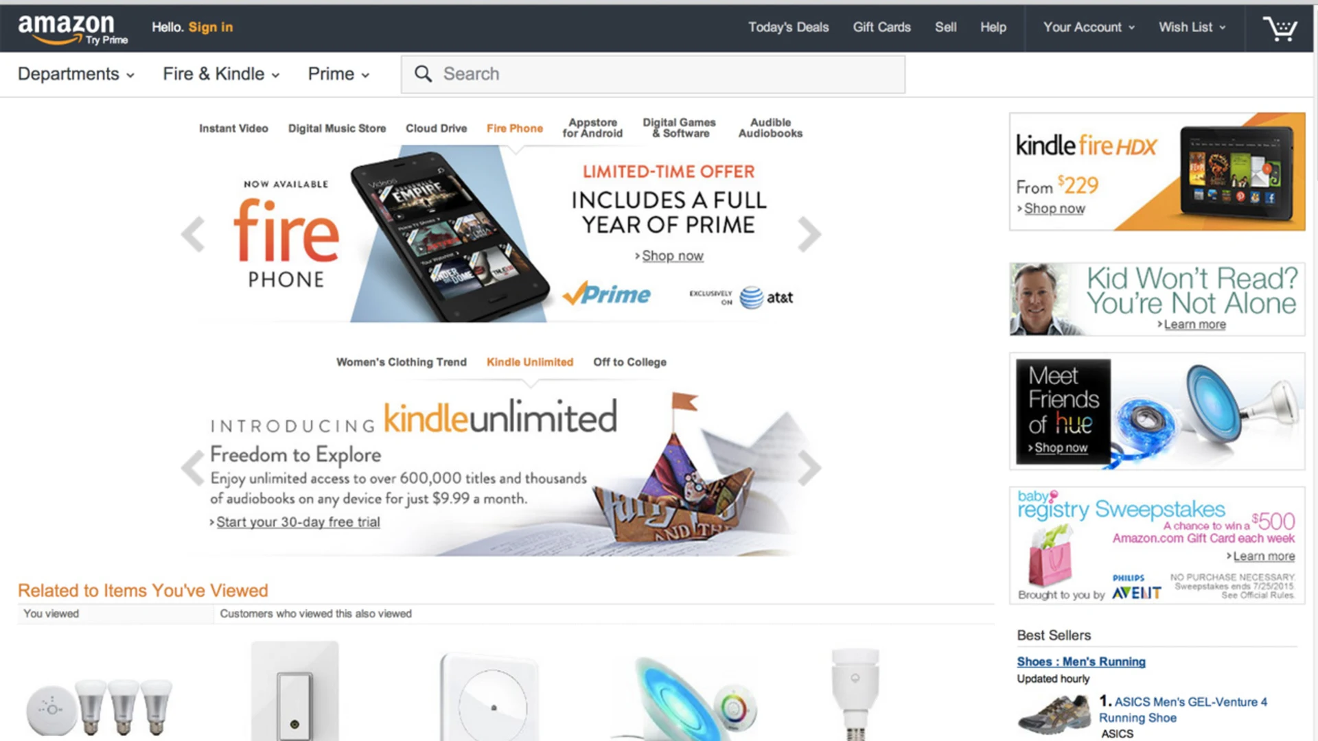 Amazon Is Experimenting With A New Homepage Design - Fast Company