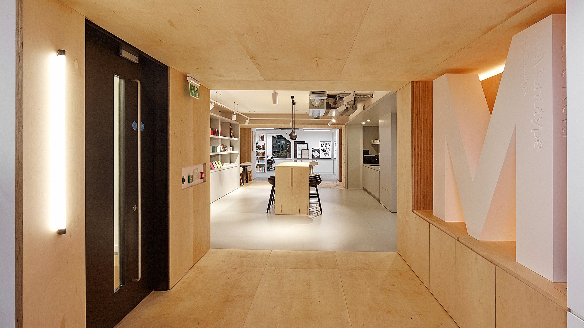 Monotype's New Office Pays Tribute To 750 Different Fonts - Fast Company