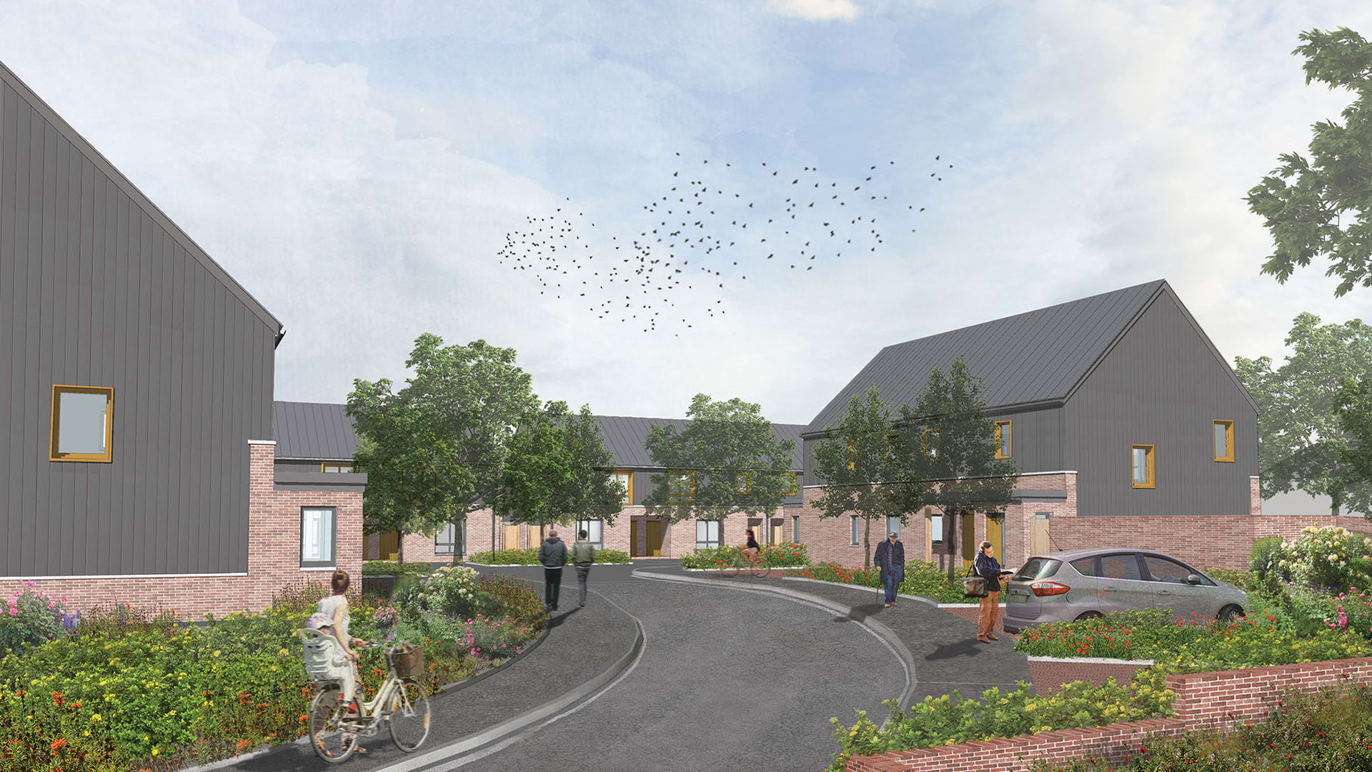 In This New Neighborhood, All The Houses Are Their Own Power Stations ...