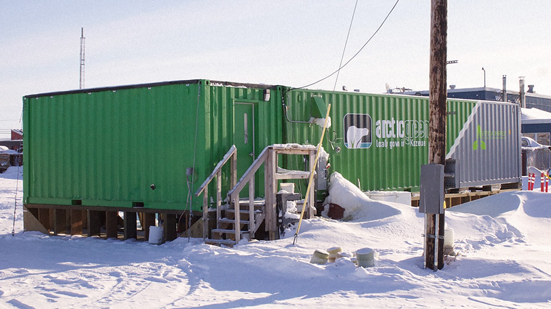 These Cold-Weather Container Farms Let Produce Grow In The Arctic ...