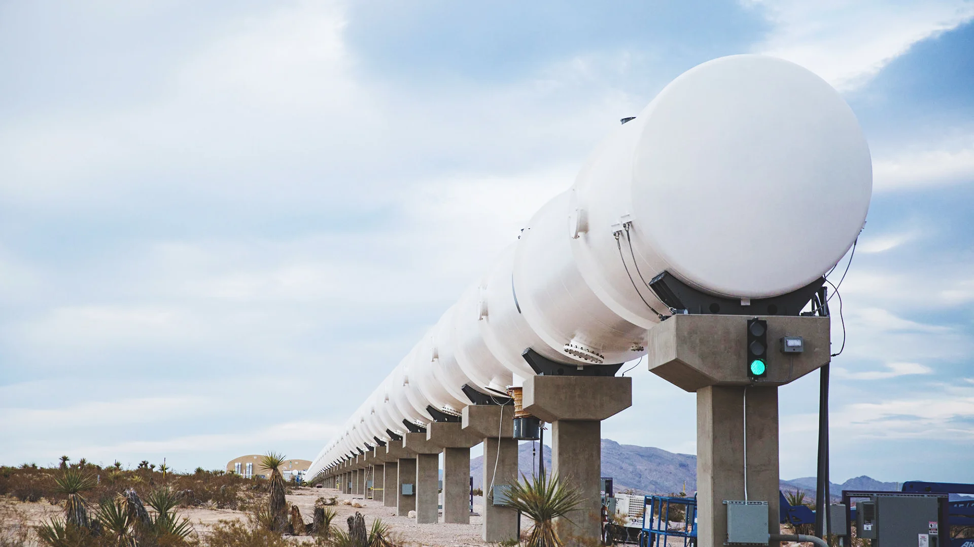 Richard Branson's Virgin Hyperloop One is setting up a test track in ...