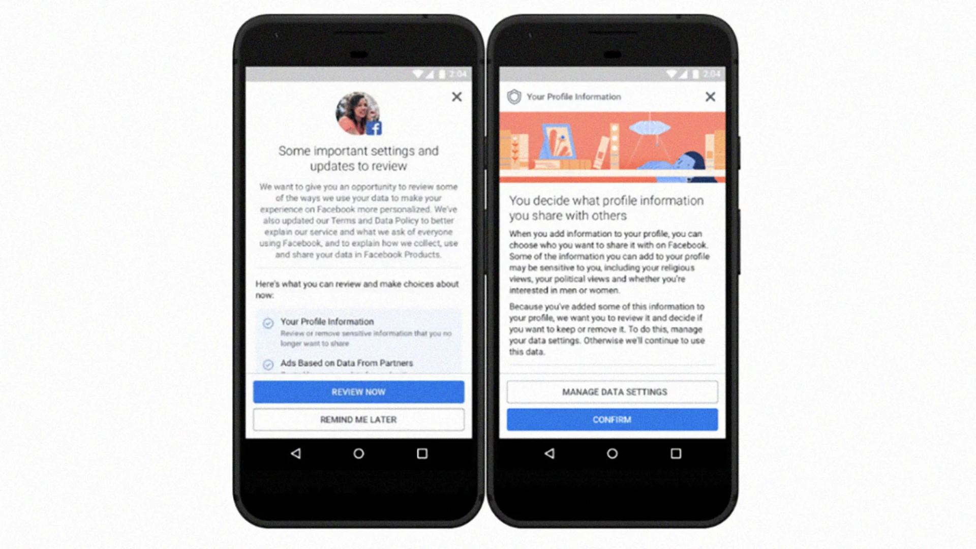 Facebook is about to ask every user a few big privacy questions - Fast ...