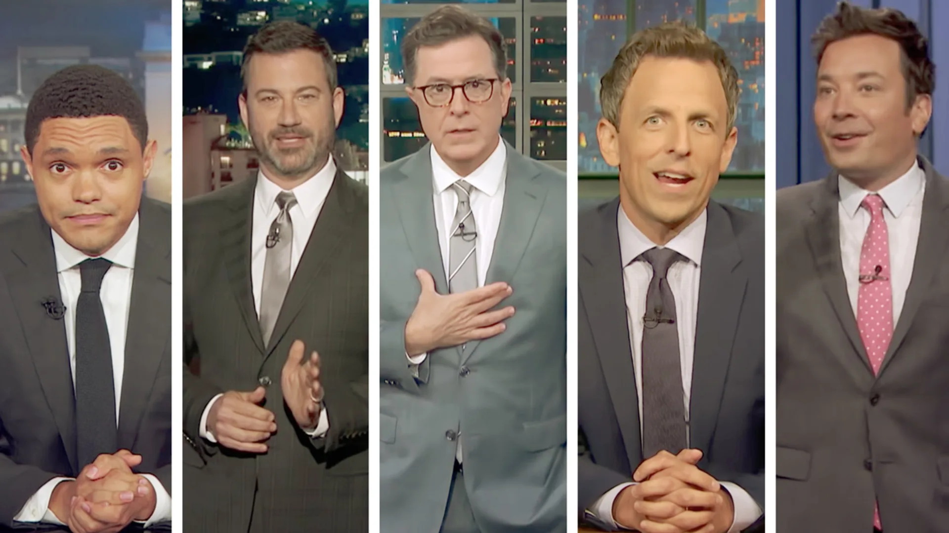 "Treasonable doubt": late-night TV reacts to the Trump-Putin summit ...