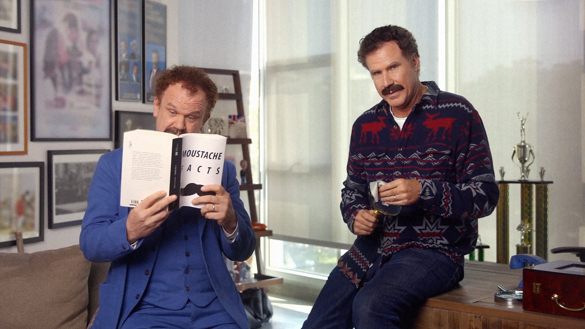Will Ferrell and John C. Reilly must ask you to give to Movember in ...