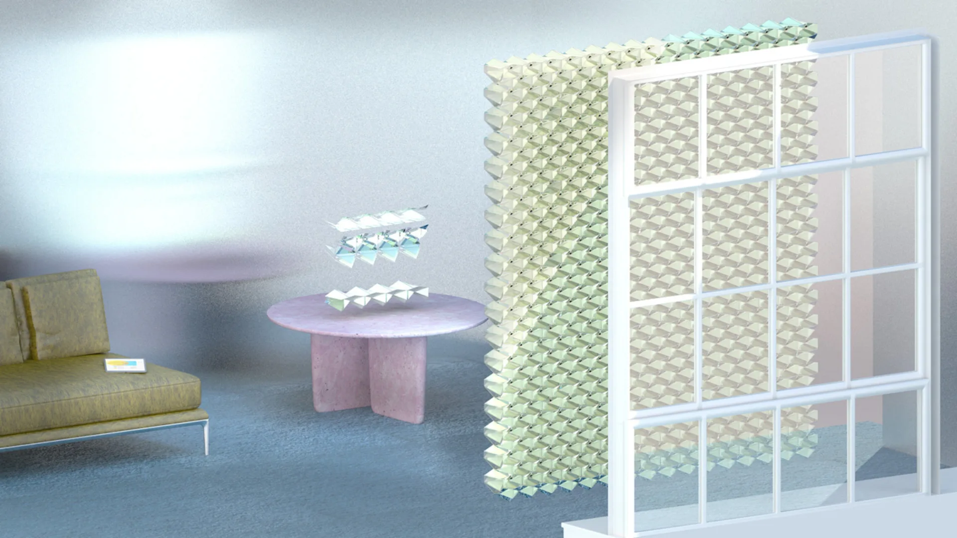 This origami screen turns your windows into solar panels - Fast Company