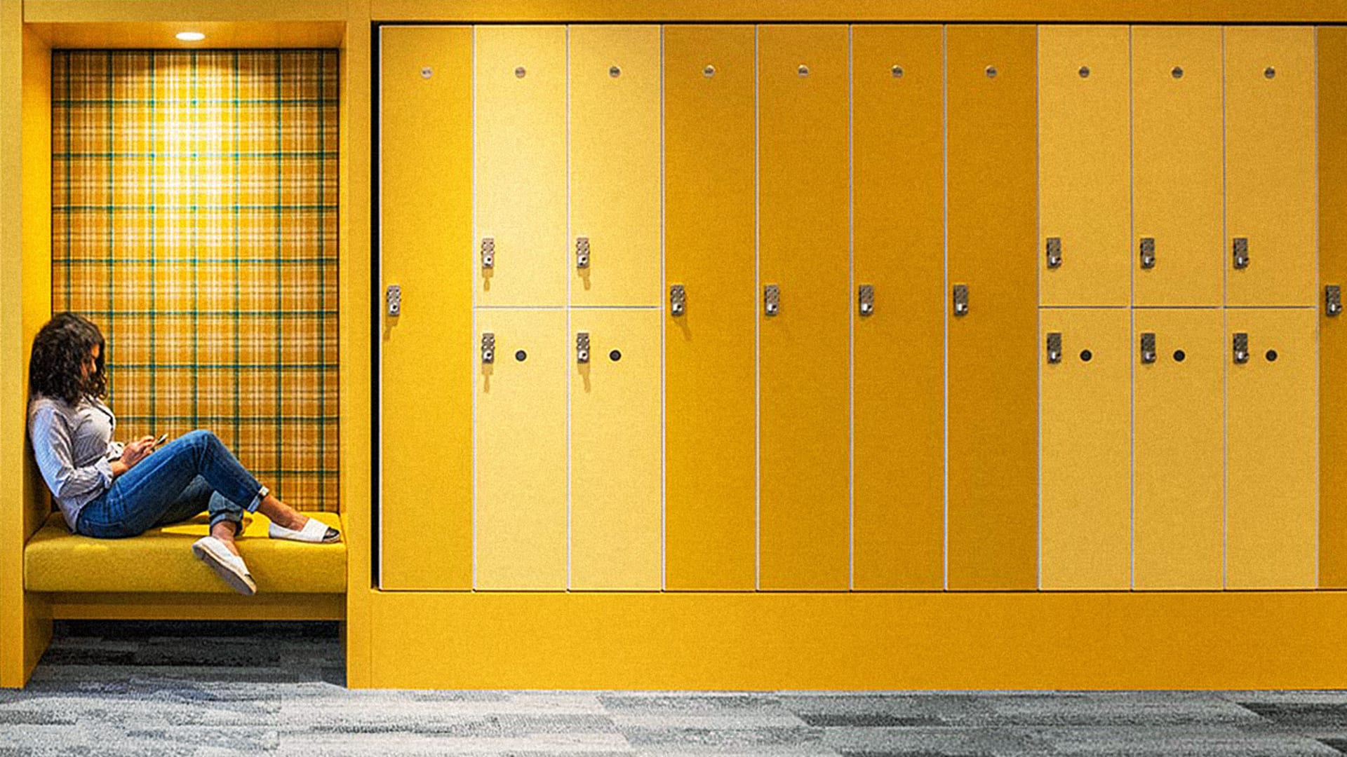 The latest amenity at Apple, Nike, and Goldman Sachs? Luxury lockers ...