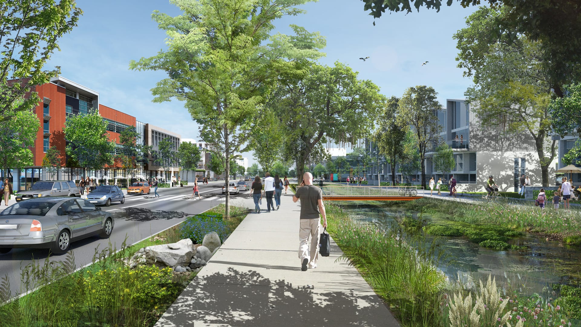 Cities are getting hotter, but we can redesign them to keep us cool ...