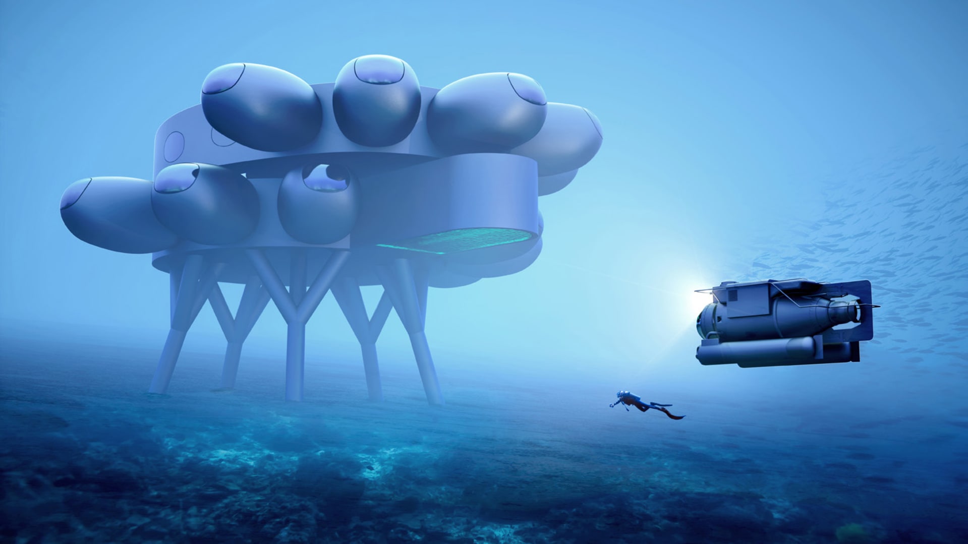 See the $135 million underwater lab designed by Fabien Cousteau and ...