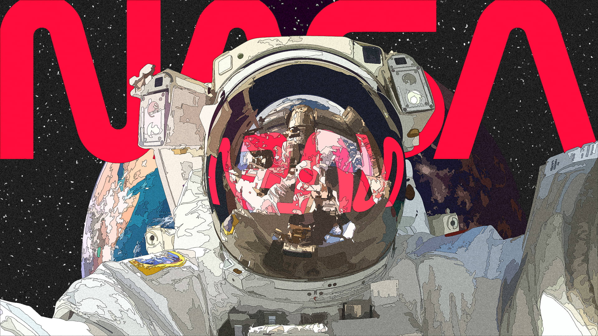 NASA's 'worm' logo lay dormant for 28 years. So why are people so ...