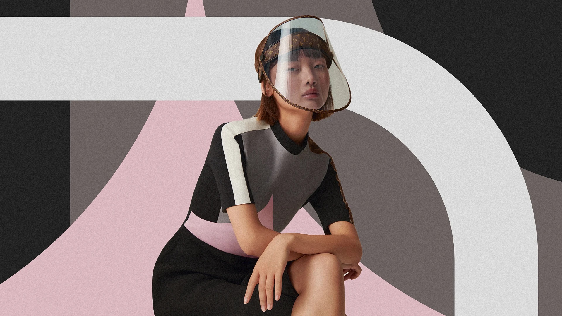 Louis Vuitton's new face shield doesn't just protect you from COVID-19 ...
