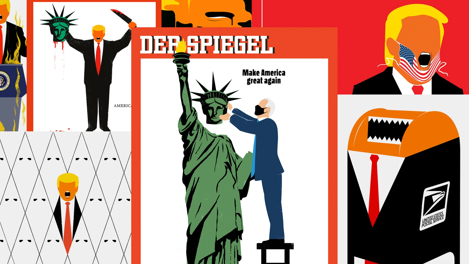 This illustrator famously satirized Trump's presidency. What will he do ...