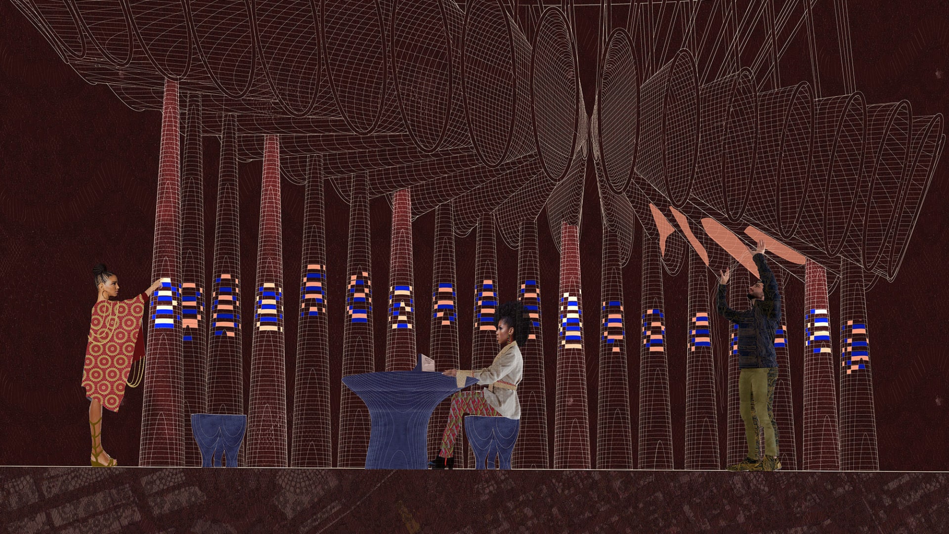 These artists formed a collective to reimagine Black architecture ...