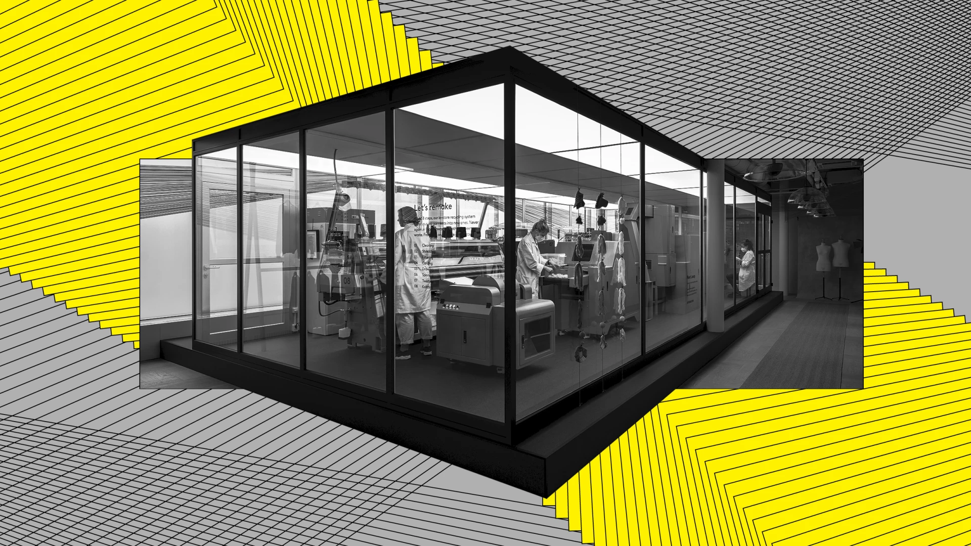 Bring your old clothes and this in-store recycling machine will turn ...