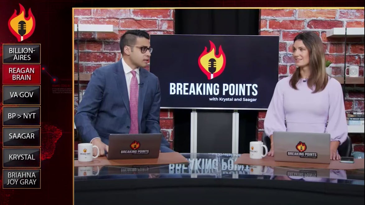 Why 'Breaking Points with Krystal and Saagar' became the No. 1 ...