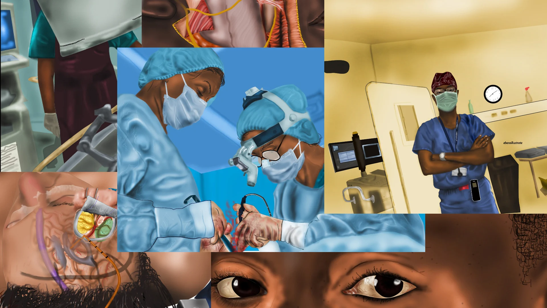 Doctors have dehumanized Black people for centuries. This illustrator ...