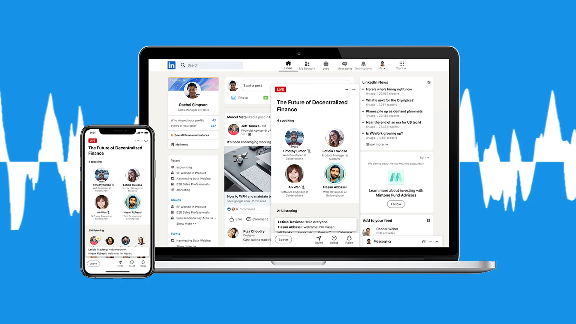 LinkedIn launches audio events and new creator tools - Fast Company