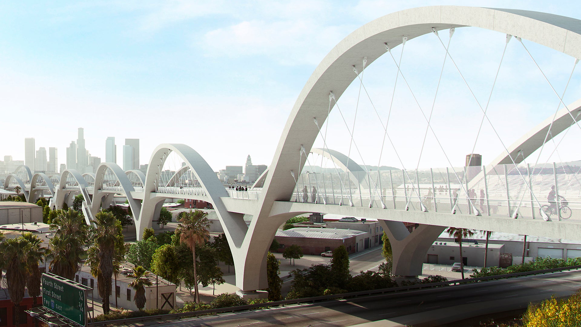 L.A.'s massive new bridge is designed for 23 million pounds of people ...