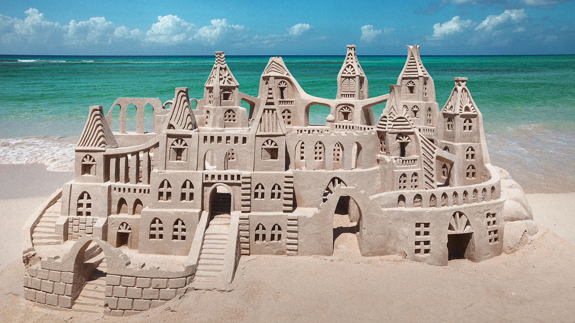 The hidden physics behind engineering a perfect sandcastle - Fast Company