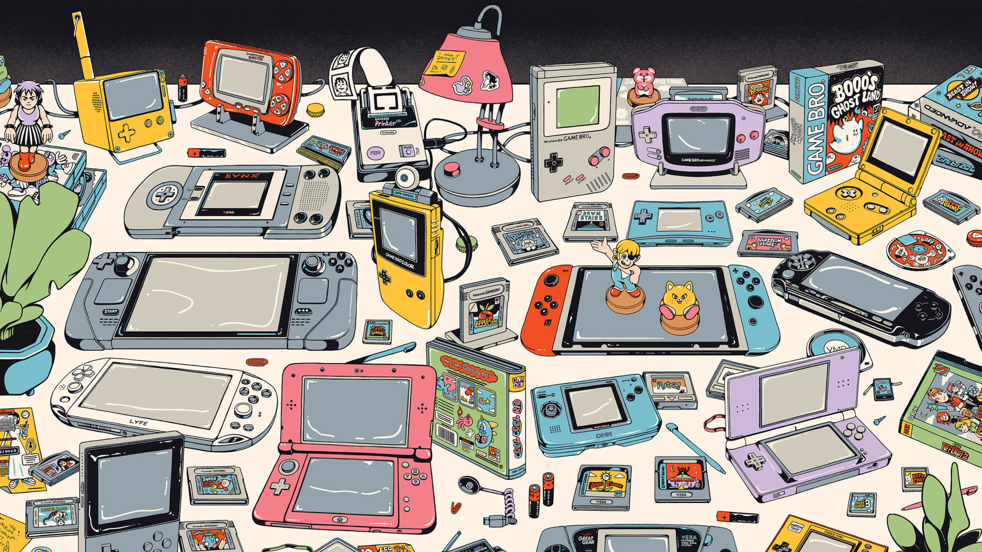 Handheld video games have a fascinating history