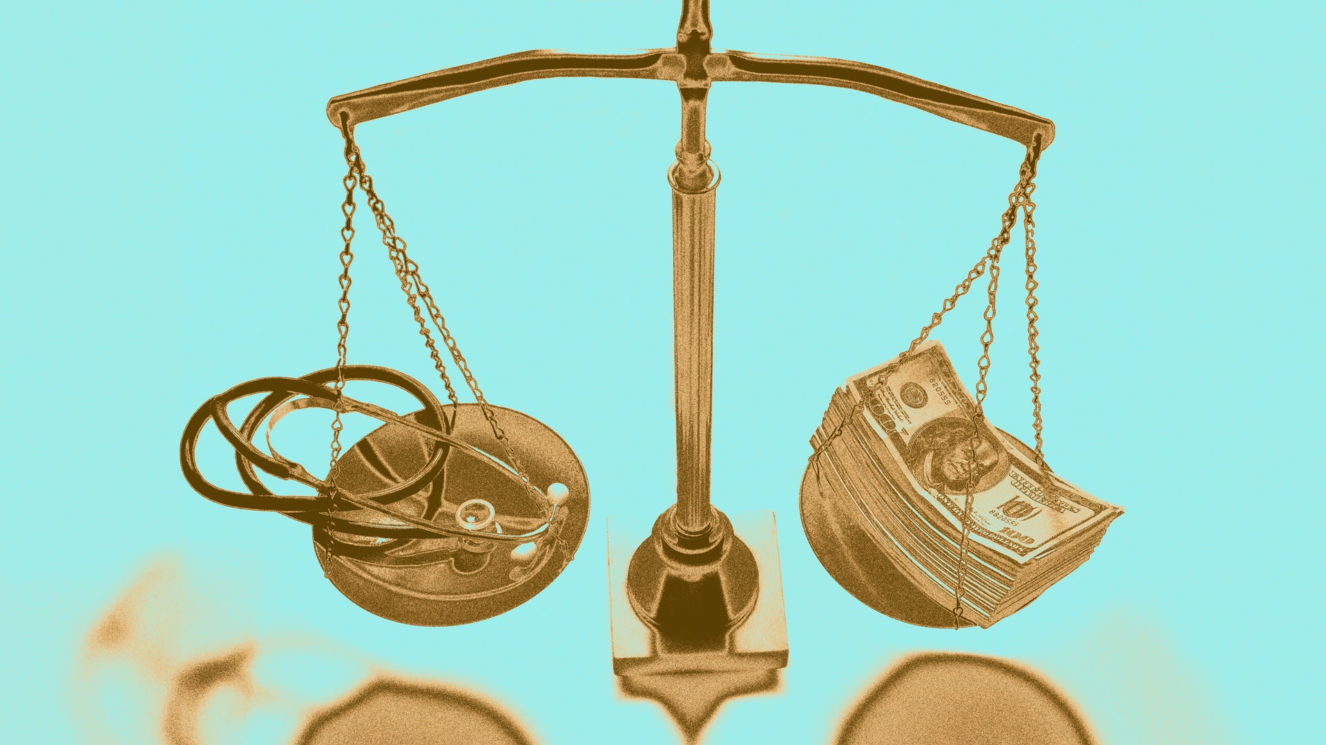 How does health and wealth impact well-being?