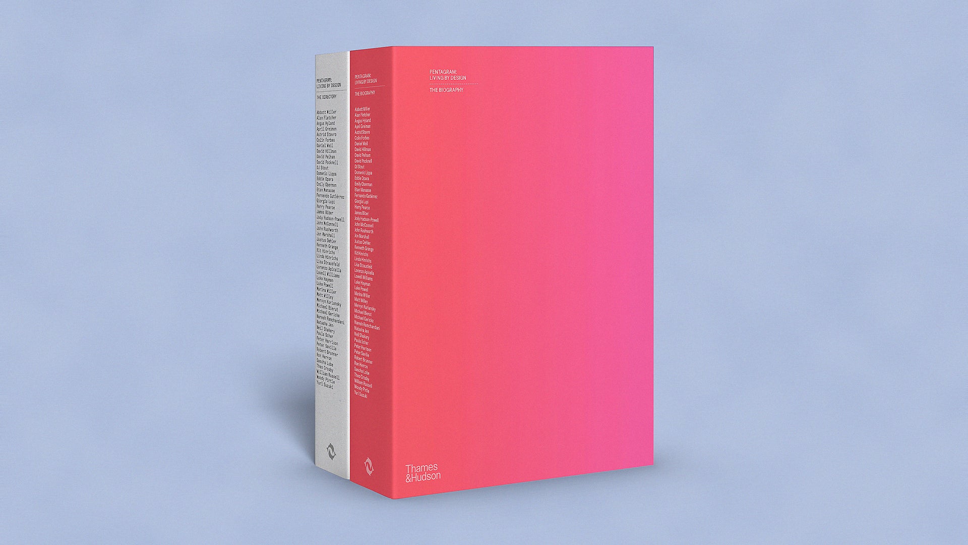 Pentagram designed a 10-pound book to celebrate its 50th anniversary