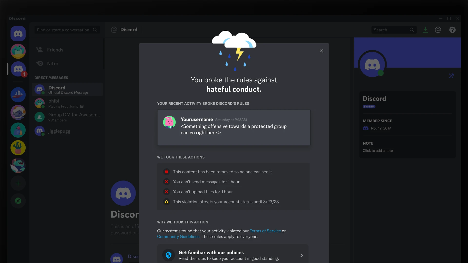 Discord is swapping strikes for a more nuanced approach.