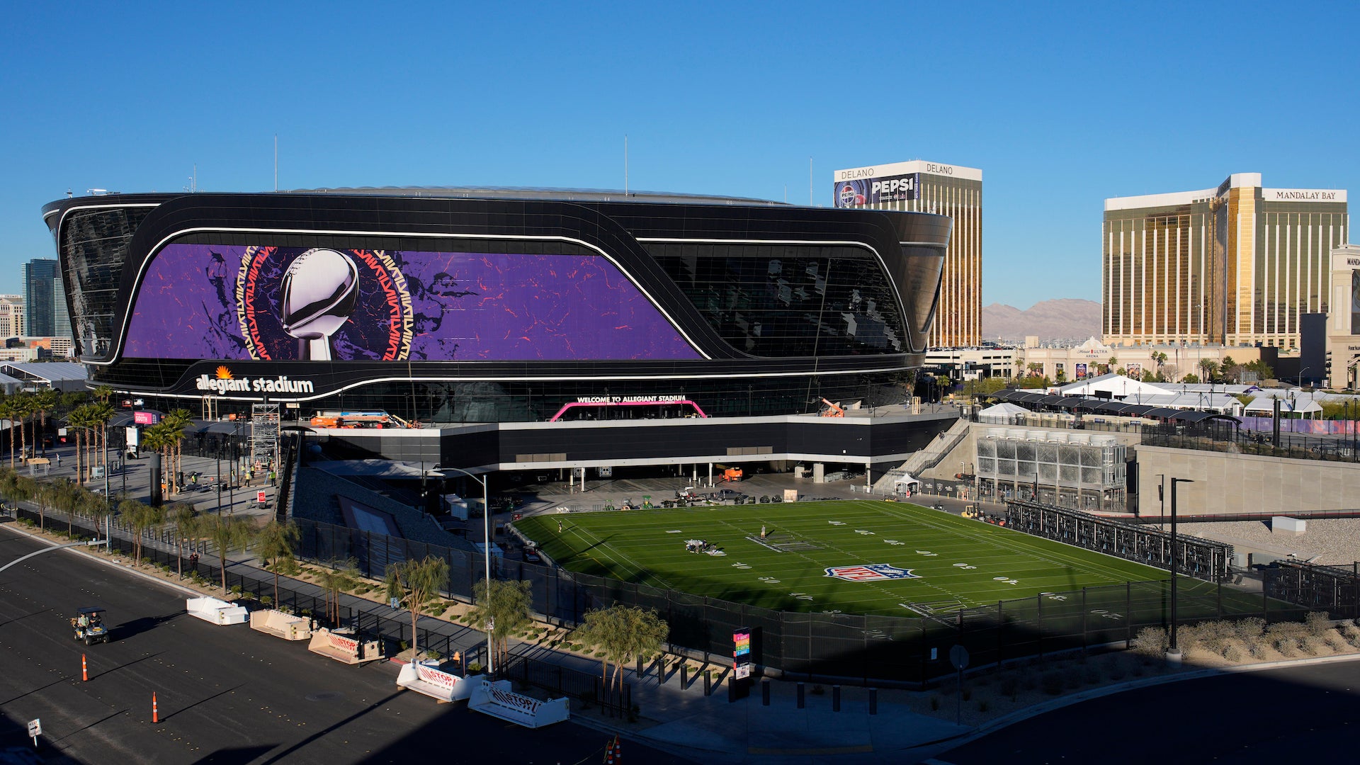 The Super Bowl's Allegiant Field looks like the Death Star