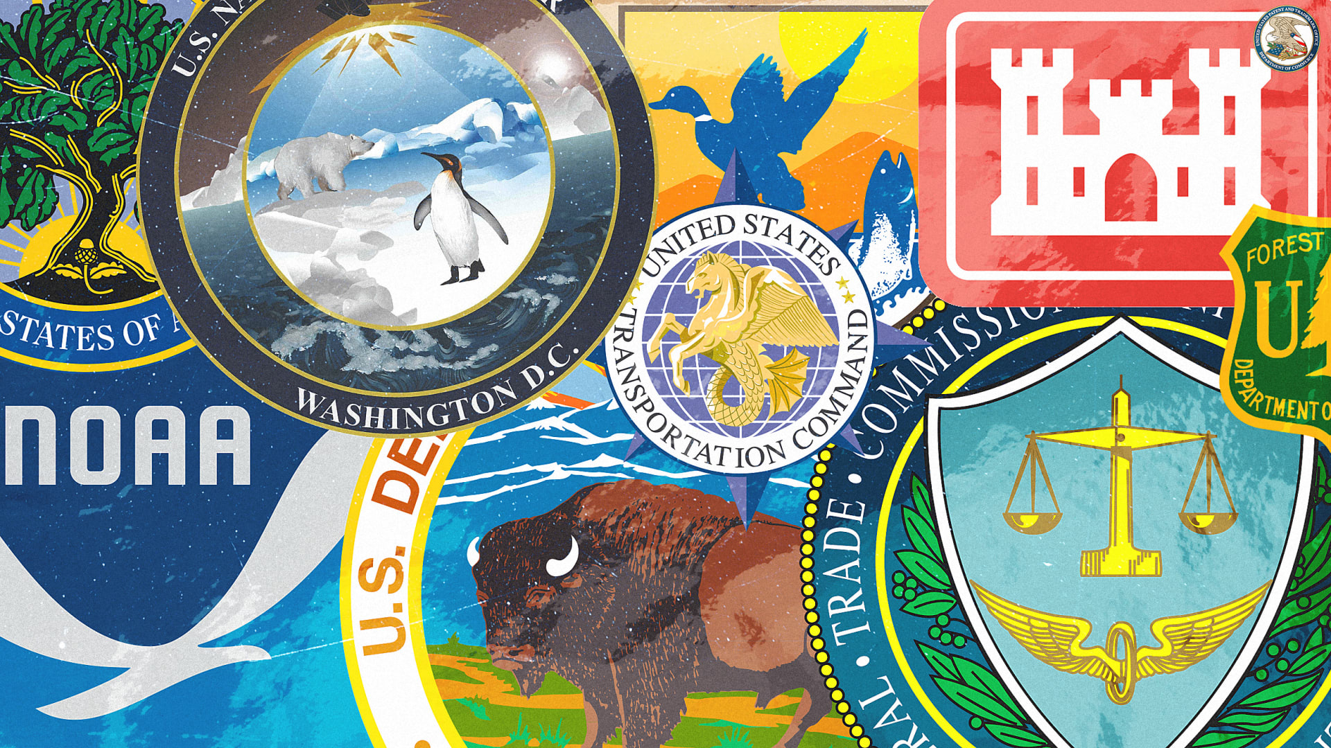 The best and worst federal agency logos