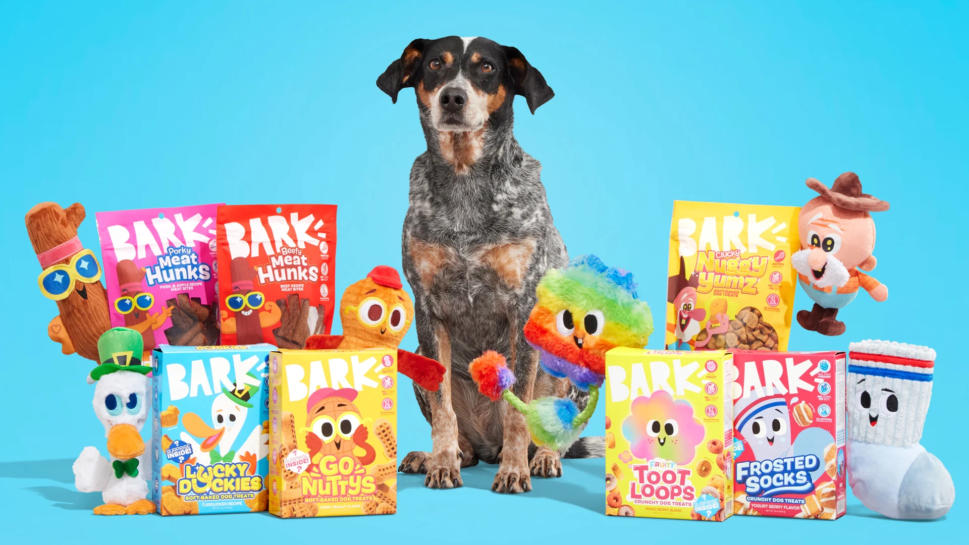 Bark's new treats are the dog version of sugary breakfast cereal