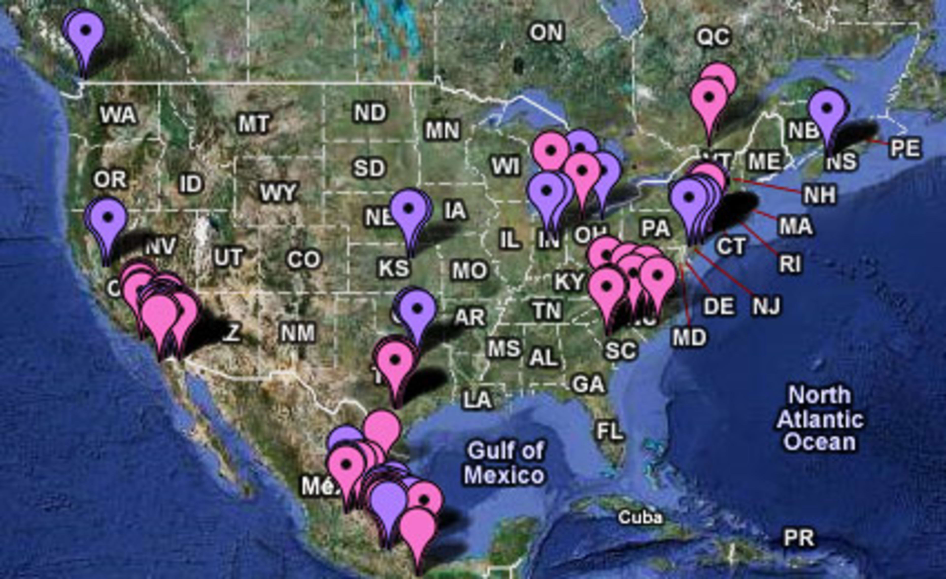 Where is Swine Flu? [Google Map Mashup] - Fast Company