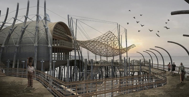 Making Tsunami-Proof Buildings By Growing Them From The Ocean - Fast ...