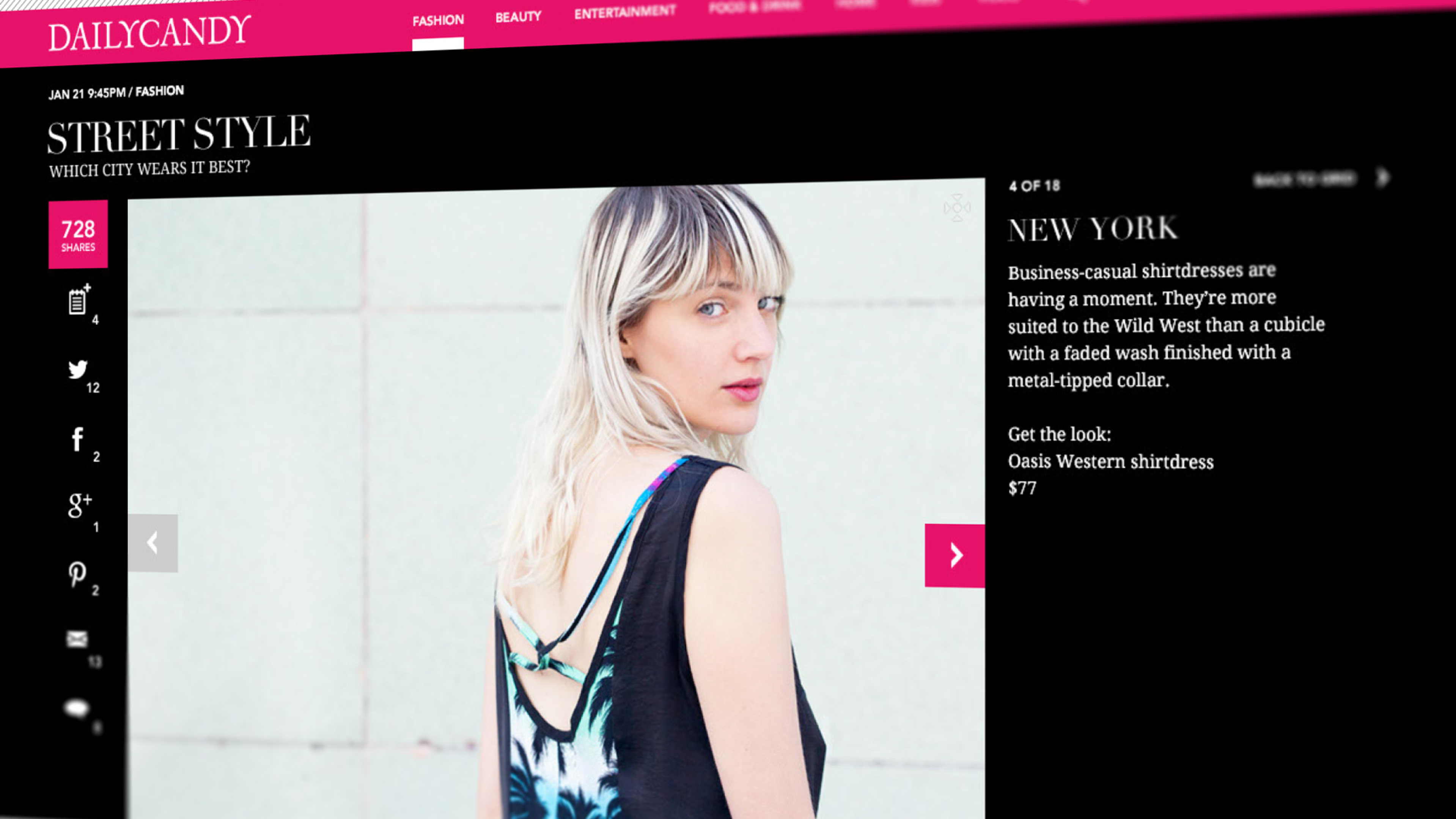 DailyCandy Gets A Content-Intensive Redesign - Fast Company