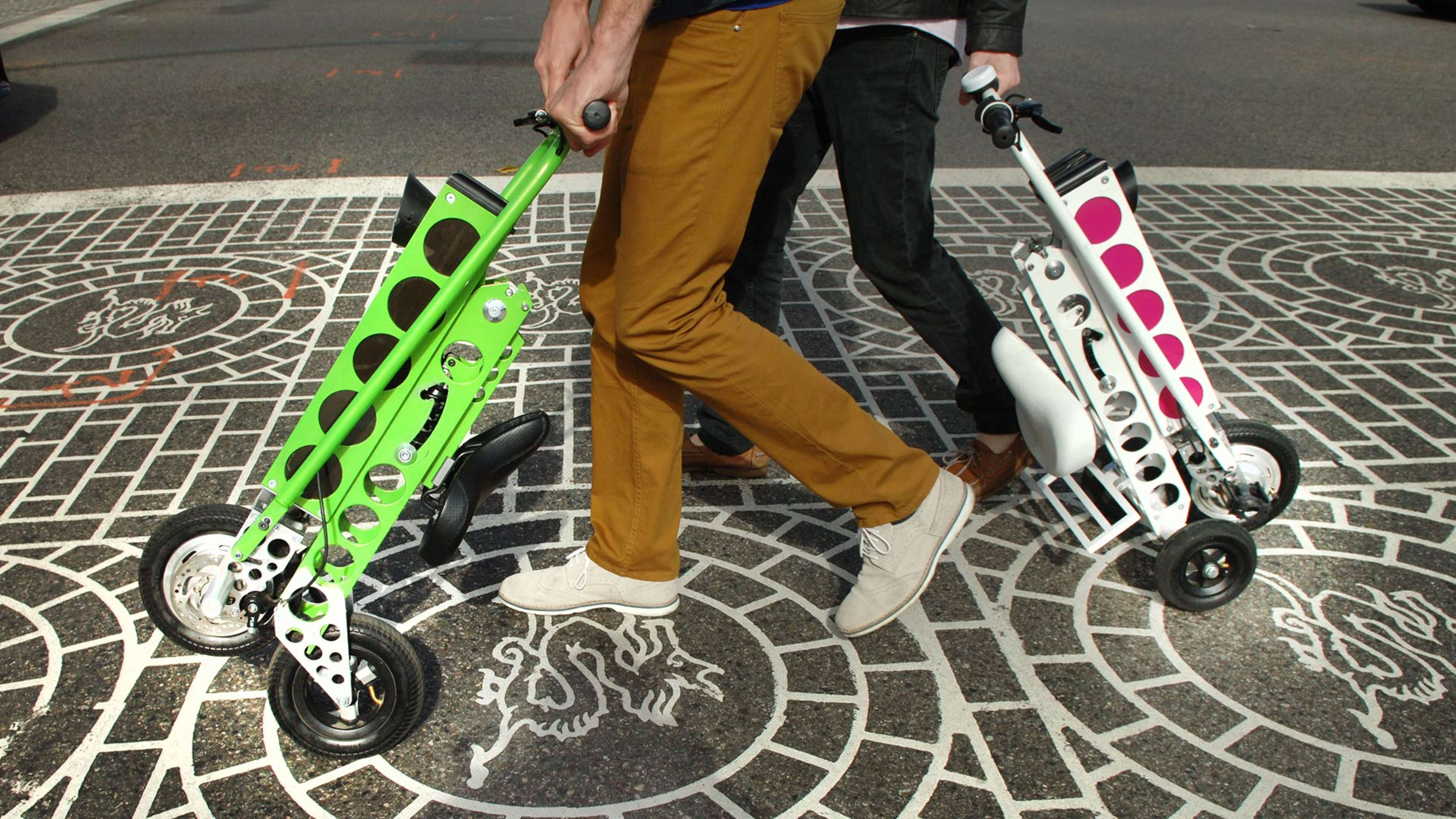 This Electric Scooter Folds Up So Tiny, You Can Take It Anywhere - Fast ...