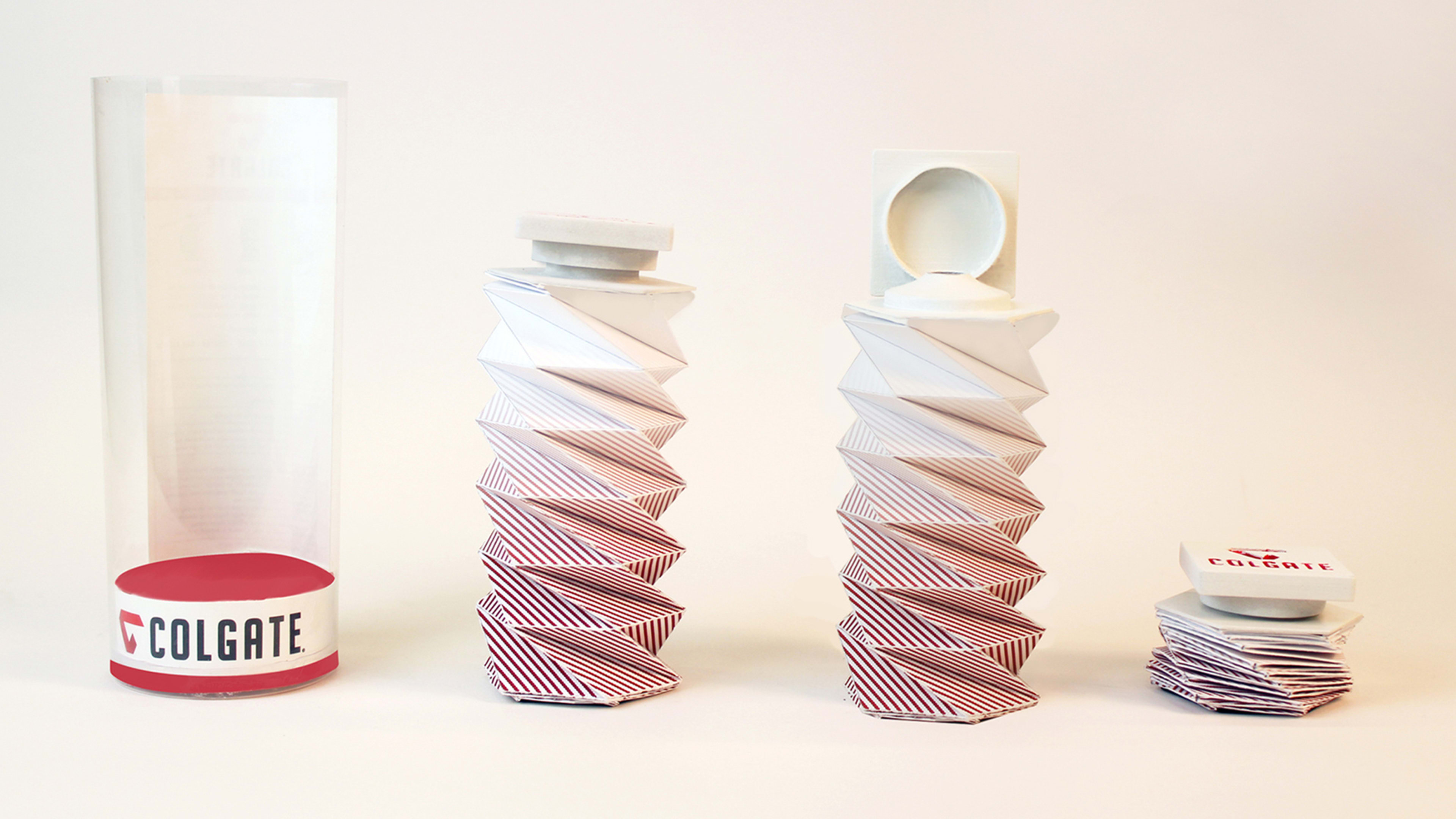 This Origami Toothpaste Tube Squeezes Out Every Last Drop - Fast Company