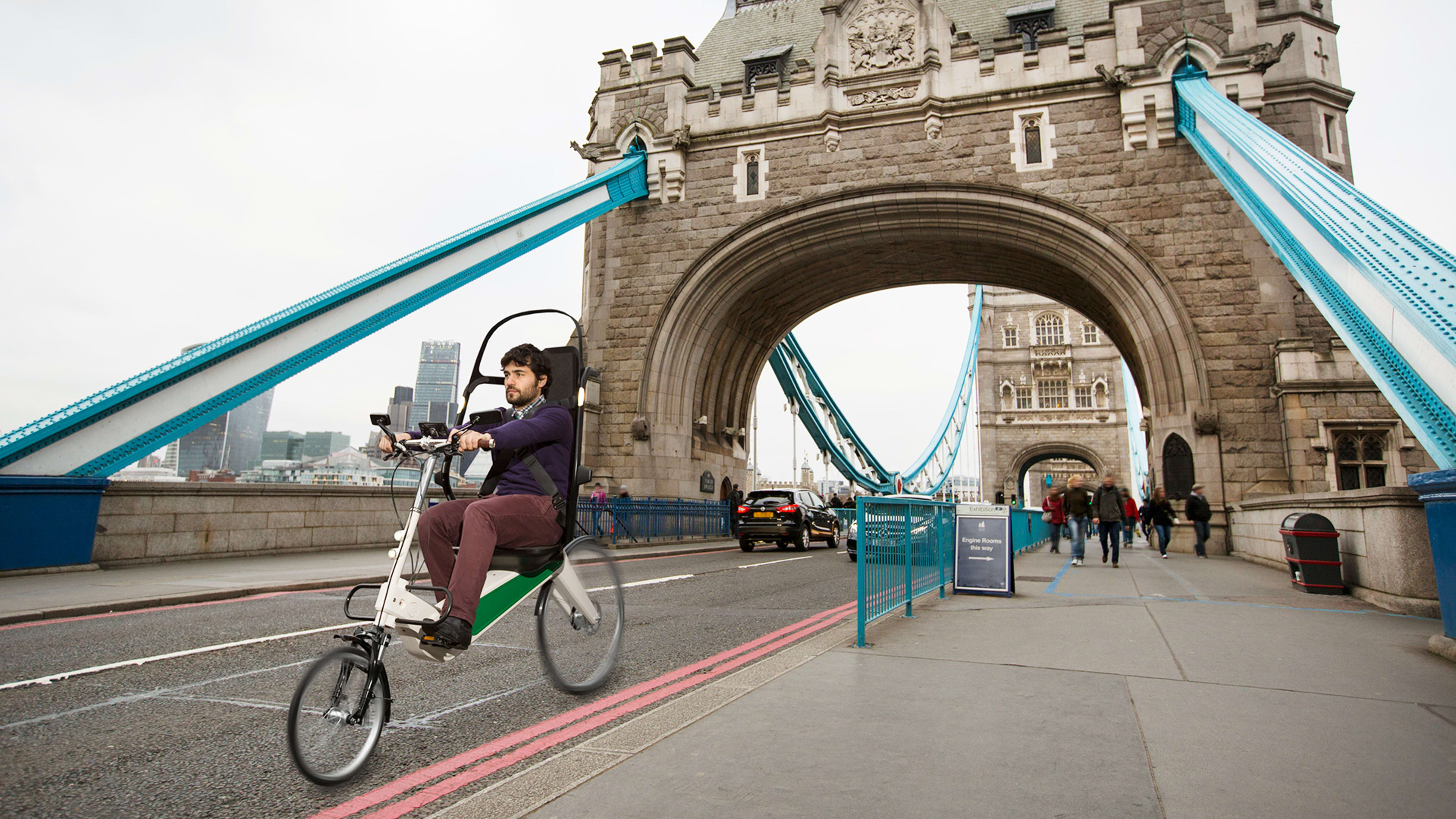 Designed With A Roll Cage, This Bicycle Can Survive A Crash With A Semi ...