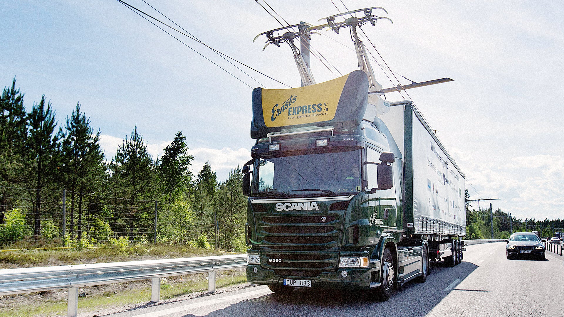 Sweden's New eHighway Powers Trucks With Overhead Lines - Fast Company