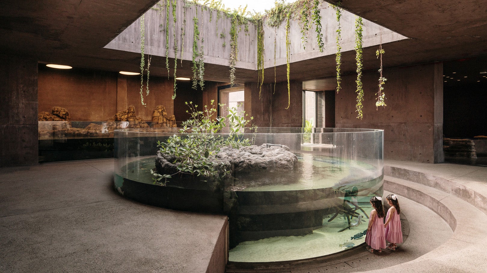 A stunning aquarium blurs ocean, land, humans and nature - Fast Company